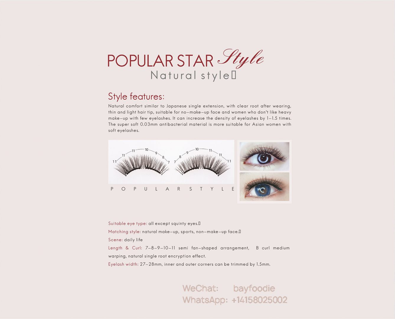 MLEN Popular Star Style - MLEN Eyelashes